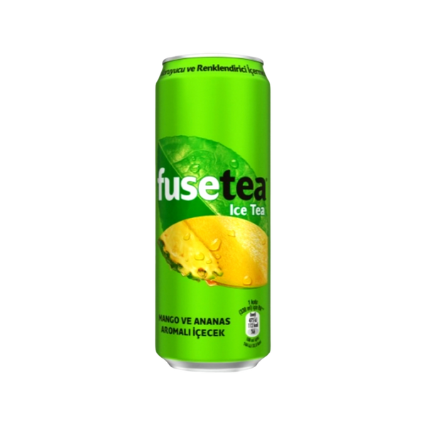 Fuse Tea Mango Pineapple 24x330ml - FuseTea Mangue Ananas – Break-in